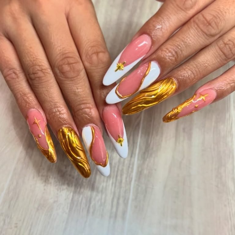 39 Sparkly Oval Nail Designs That Are Pure Nail Magic - Glimsie