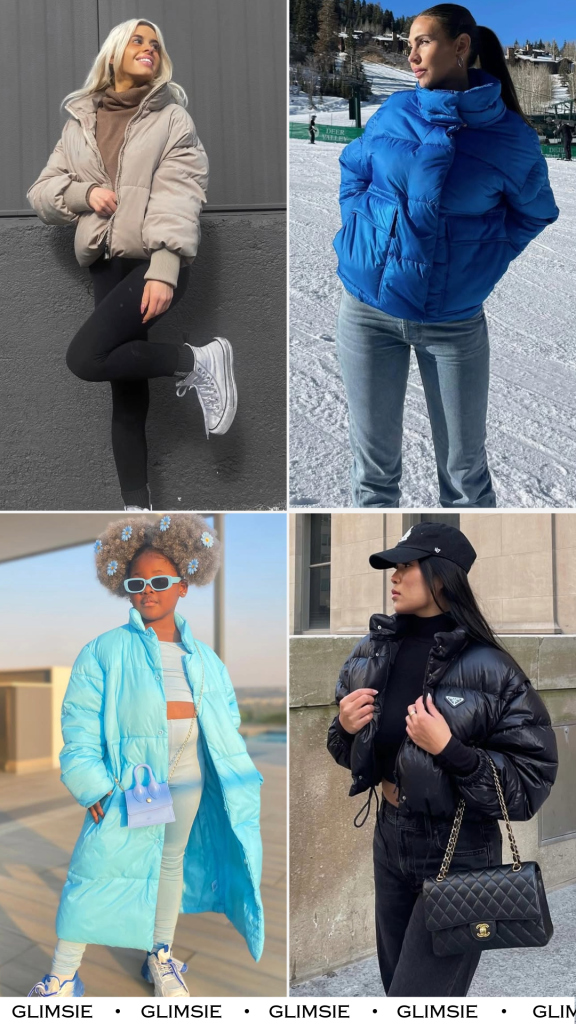 22 Sophisticated Puffer Jacket Outfit Ideas For Women That Elevate Any ...