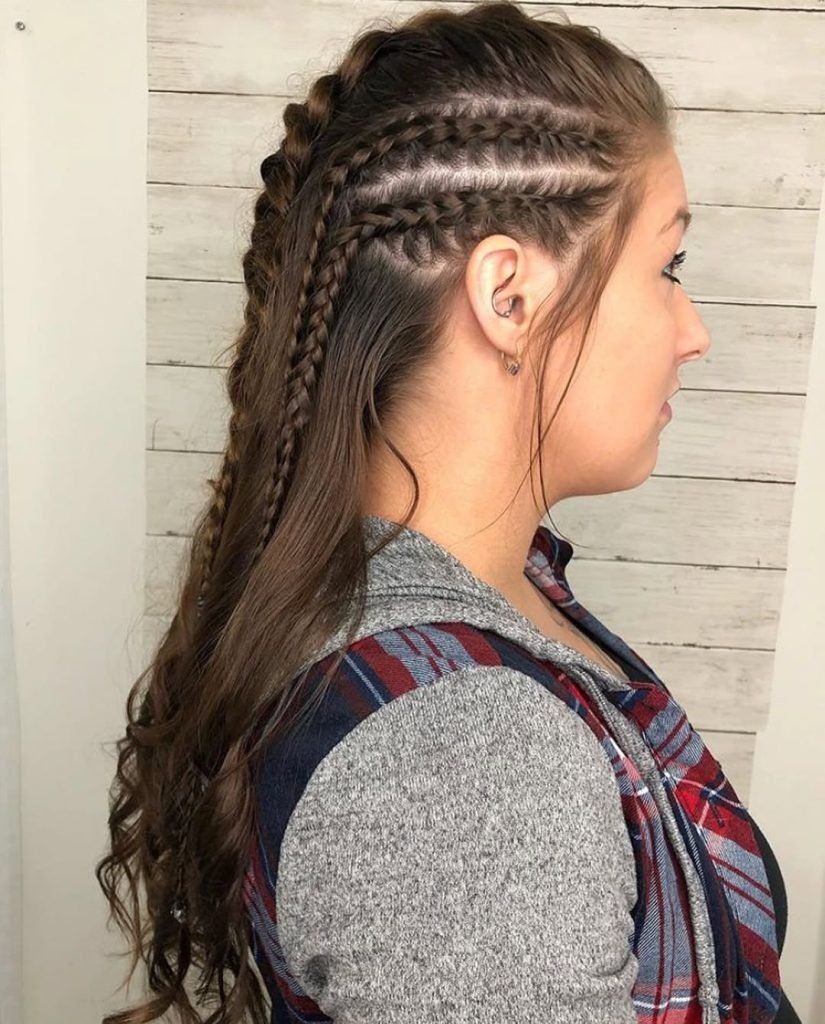 20 Edgy Viking Hairstyles For Women That Break the Mold - Glimsie