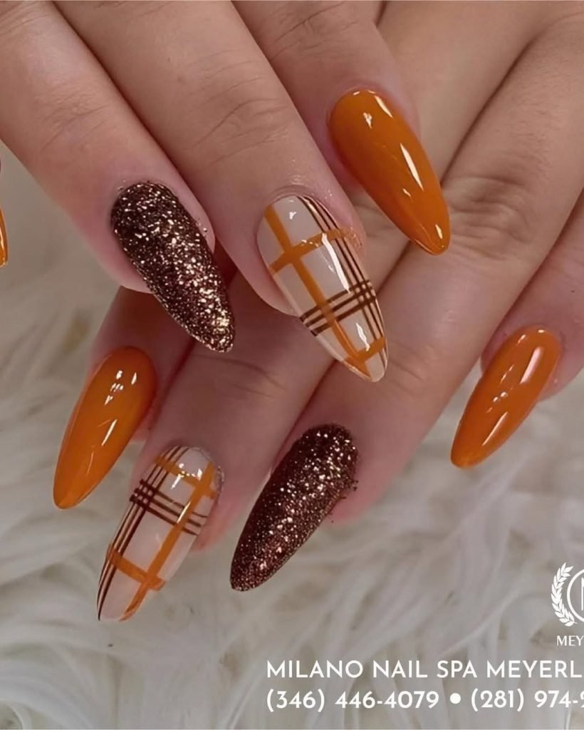 27 Thanksgiving Matte Nail Ideas That Perfectly Capture Cozy Autumn ...