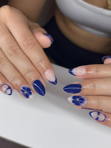 24 Navy Blue Wedding Nail Ideas So Gorgeous You’ll Regret Not Saving ...