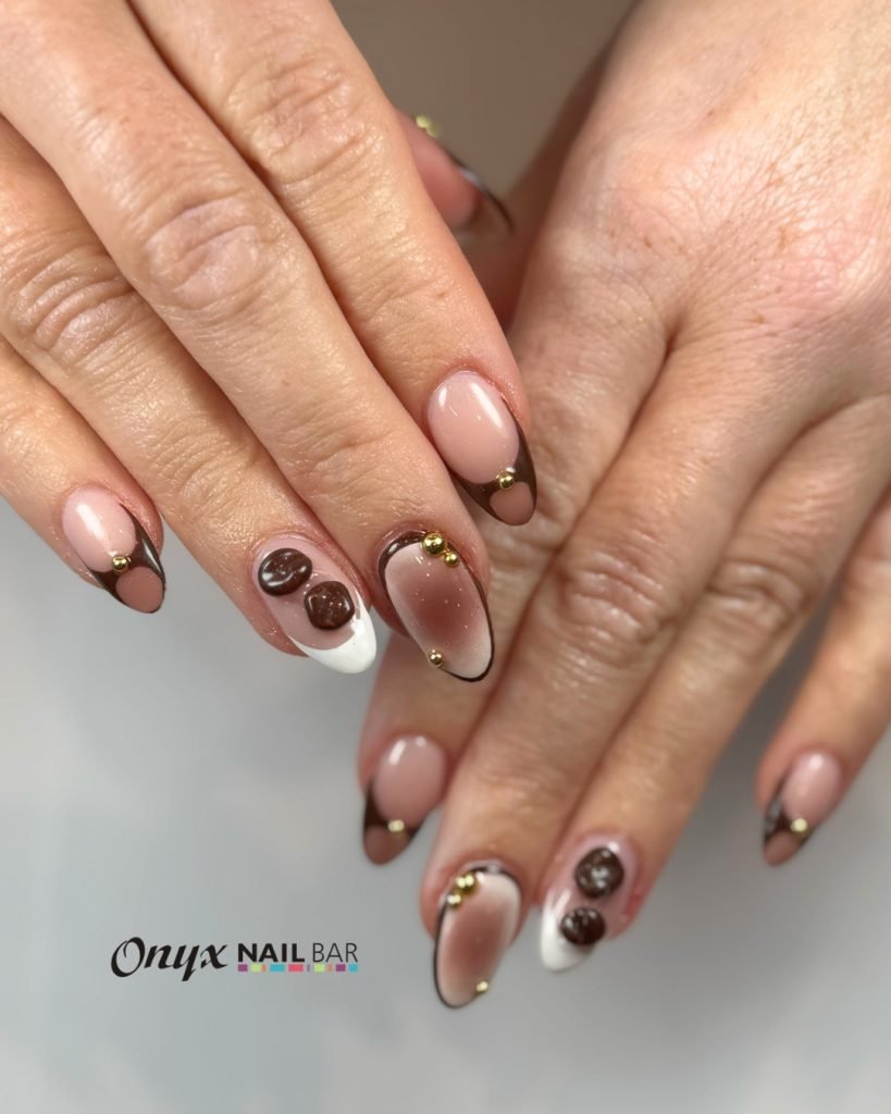 28 Coffee Nail Ideas Blowing Up Feeds Faster Than a Double Shot of ...