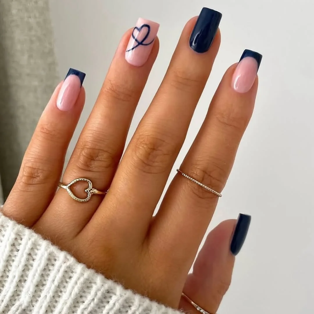 24 Navy Blue Wedding Nail Ideas So Gorgeous You’ll Regret Not Saving ...