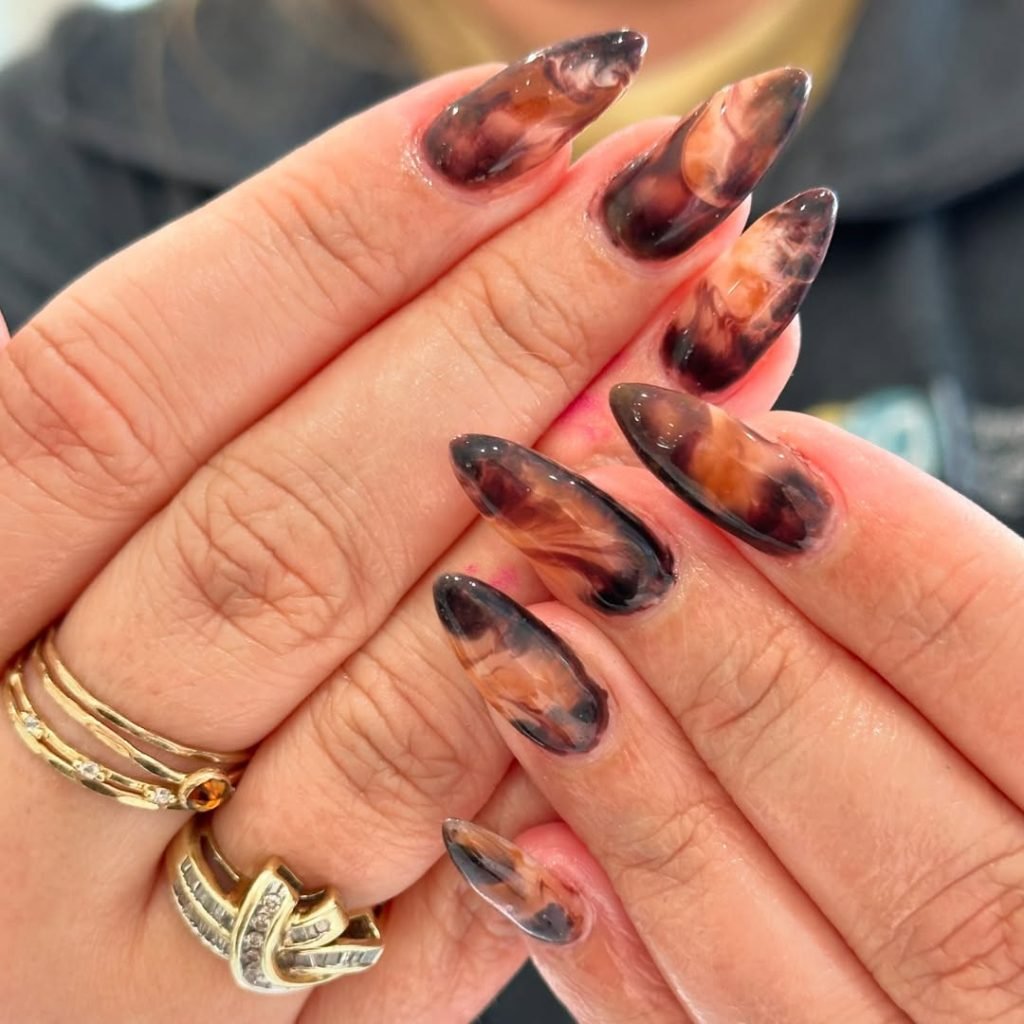 28 Coffee Nail Ideas Blowing Up Feeds Faster Than a Double Shot of ...