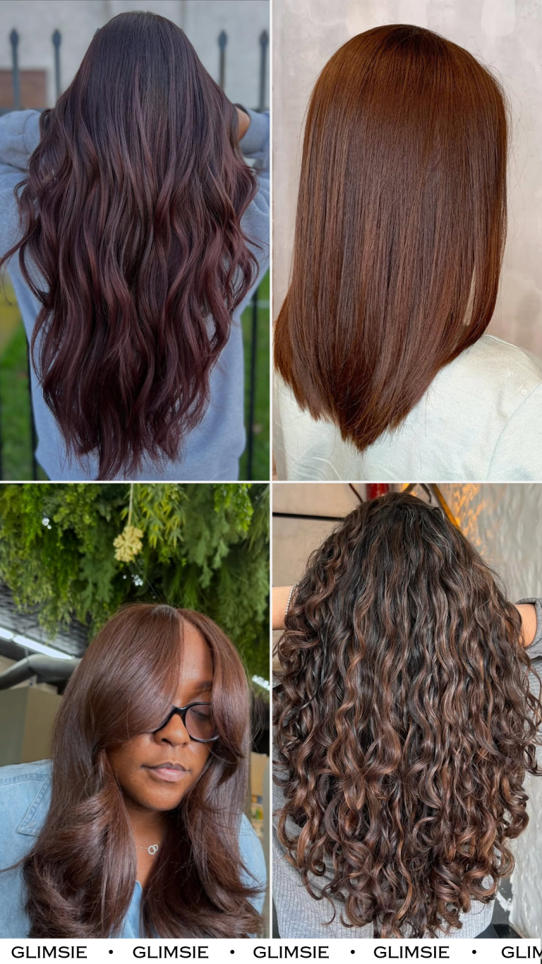 21 Dreamy Chocolate Hair Color Ideas That Shine in Every Light - Glimsie