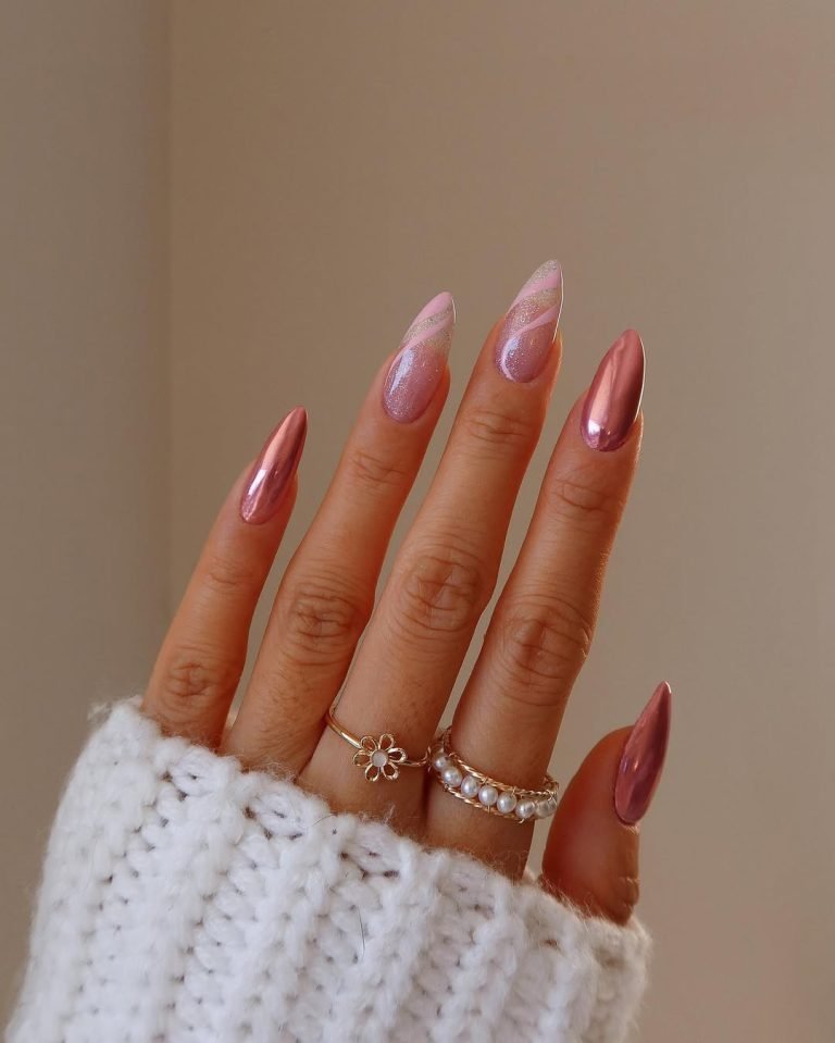 25 Almond Chrome Nail Ideas Everyone’s Saving Before They Go Viral ...