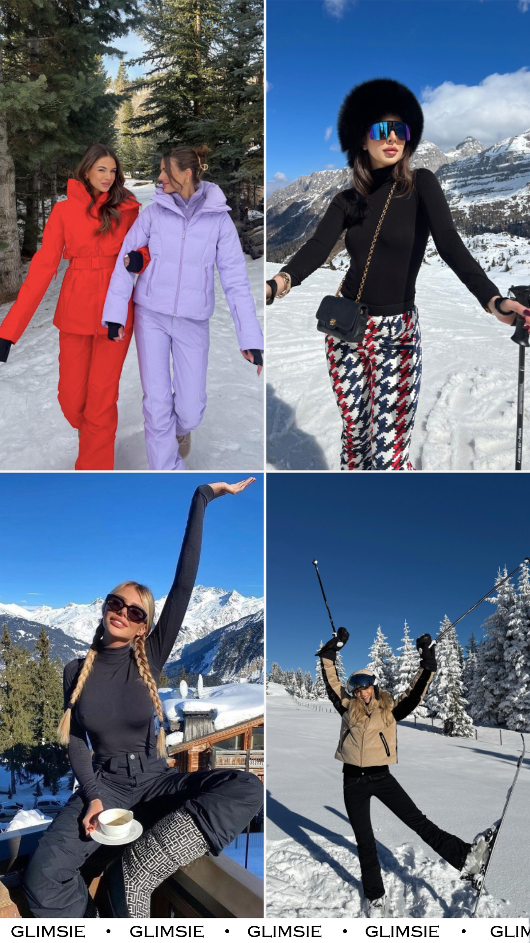 30 Ski Outfit Ideas For When You Want to Look Good and Stay Warm - Glimsie