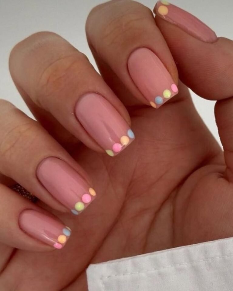 26 Easter French Tip Nail Ideas Inspiring the Prettiest Springtime ...